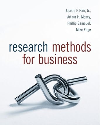 Research Methods for Business: Joseph F. Hair Jr.: 9780470034040 ...
