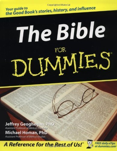 The Bible For Dummies by Jeffrey Geoghegan (2002-10-15): Jeffrey ...