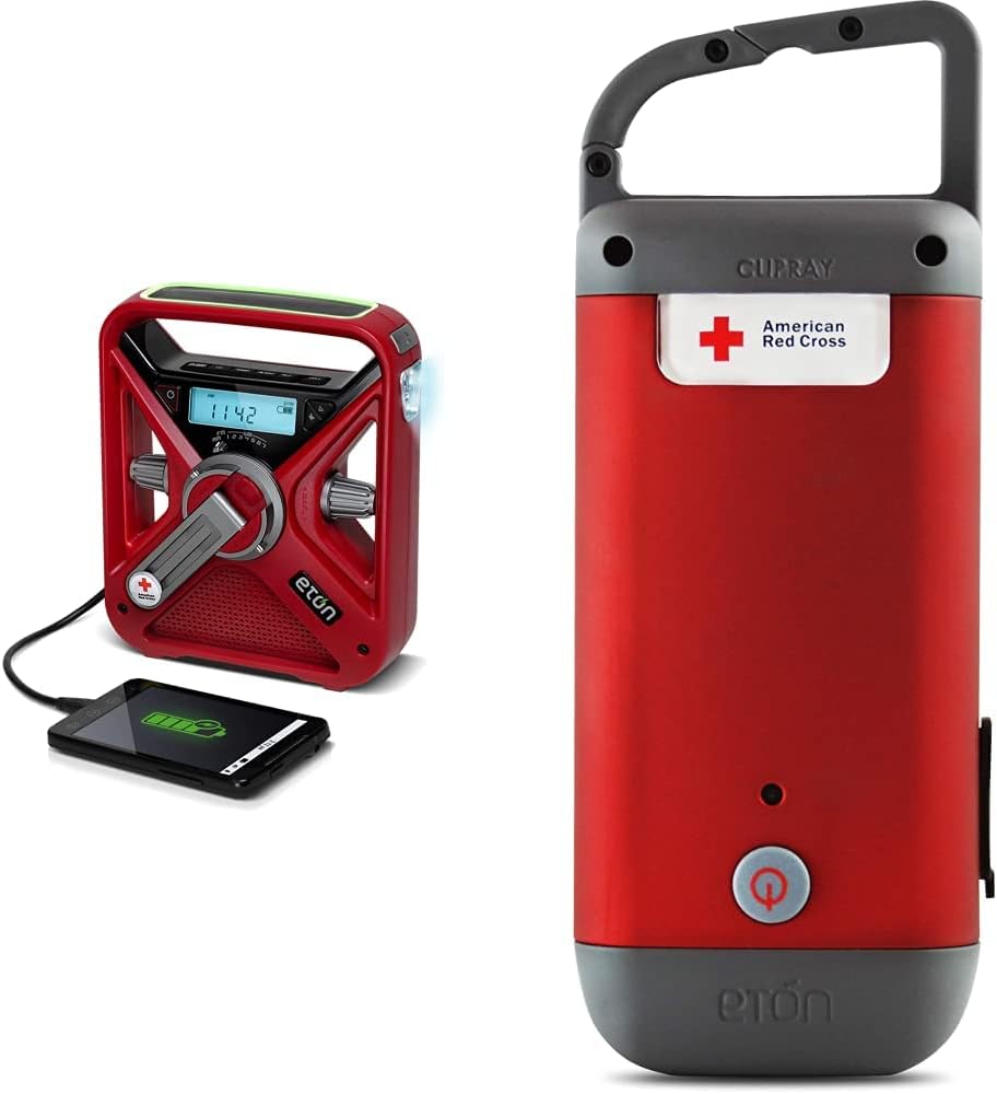 Amazon.com: Eton Emergency Preparedness Bundle - American Red Cross ...