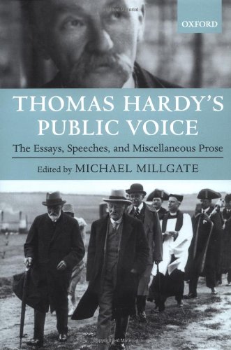 Amazon.com: Thomas Hardy's Public Voice: The Essays, Speeches, and ...
