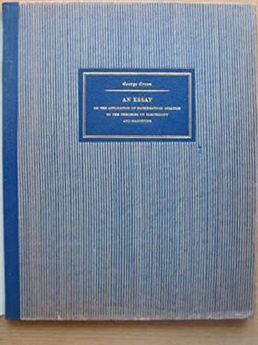 An Essay on the Application of Mathematical Analysis to the Theories of ...