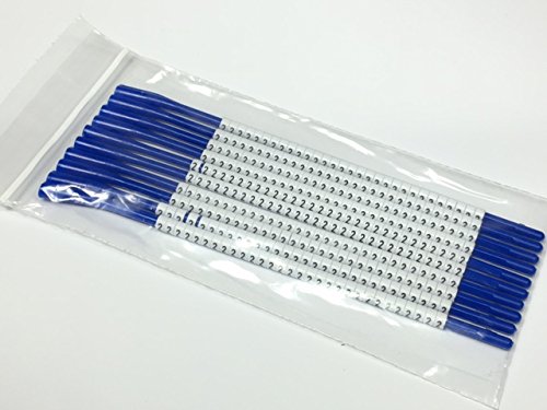 Amazon.com: Stranco - Clip-On Plastic Wire Marker, Legend 2, 300 ...