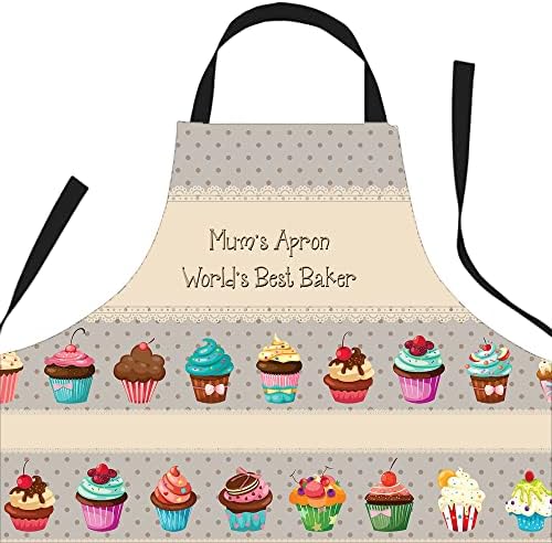 Amazon.com: Bang Tidy Clothing Personalized Baking Aprons for Women Men ...