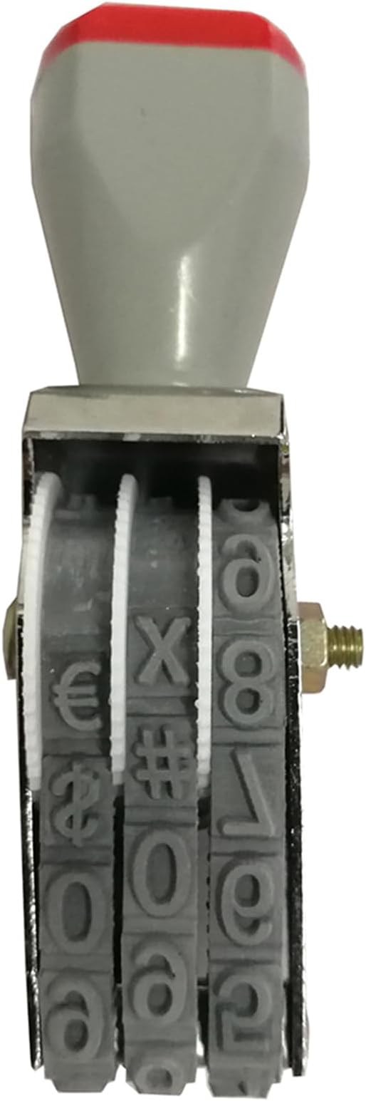 Amazon.com : WANLIAN 3-Digit Adjustable Rubber Number Stamp ...