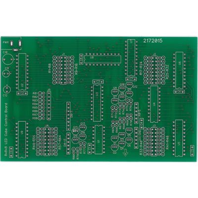 JAMECO RELIAPRO CJPCB-CUBE2 PCB Cube Controller for 8 x 8 x 8 LED Cube ...