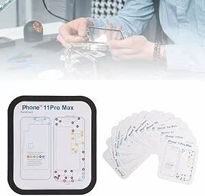 15 in 1 Magnetic Screw Memory Mat Figure Positioning Pad for i Phone 8 ...