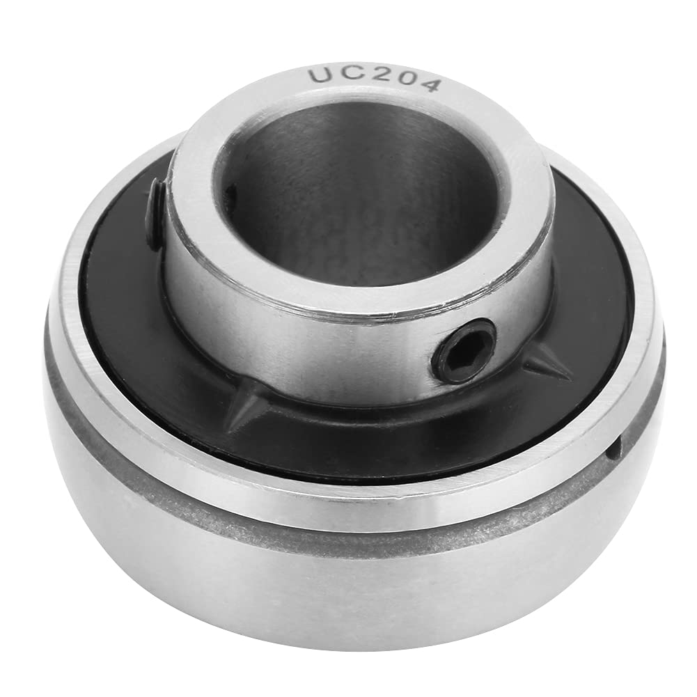 Ball Bearing 1Pcs UC204 Ball Bearing Insert 0.78inch Plated Insert ...