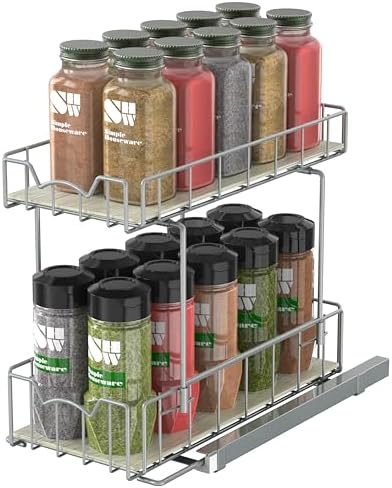 Amazon.com: Simple Houseware Kitchen Cabinet Pantry and Bakeware ...