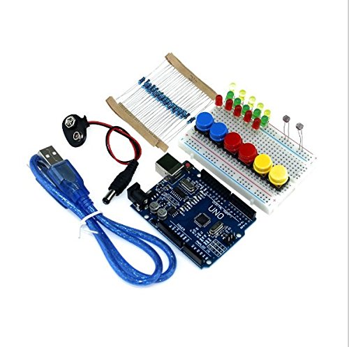 Amazon.com: INFORMIC DIY UNO R3 Mini Breadboard LED Jumper Resistor Kit ...