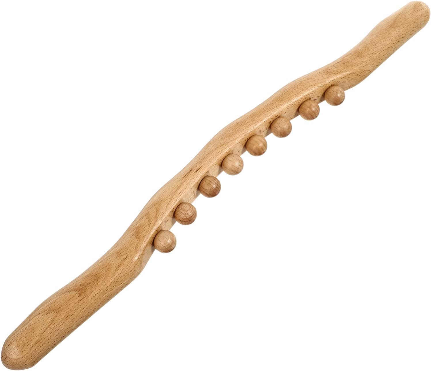 Snevad Wooden Massage Stick Gua sha Wooden Scraping Roller Wooden ...