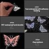 Amazon.com: 45PCS Holographic Butterfly Stickers for Scrapbooking ...