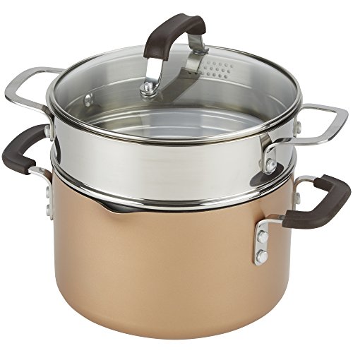 Emeril Lagasse Nonstick 4-Quart Multi-Cooker Saucepot with Fryer and ...