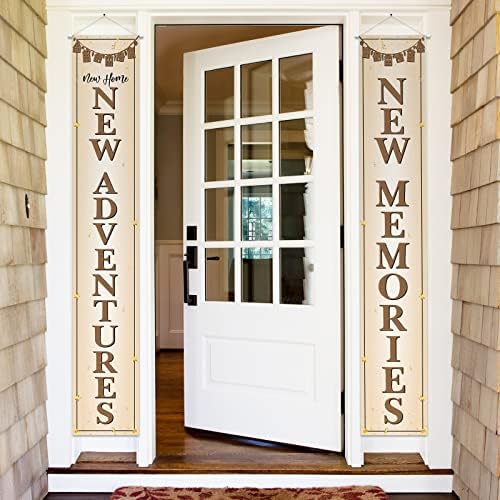 Amazon.com: Kimini-Ki New Home New Chapter Door Banner, Housewarming ...