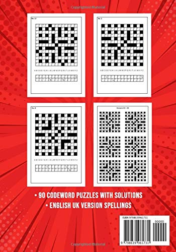 Snapklik.com : Codeword Puzzle Books For Adults: Code Breaker / Code ...