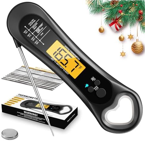 Amazon.com: Meat Thermometer Digital, Instant Read Meat Thermometer for ...
