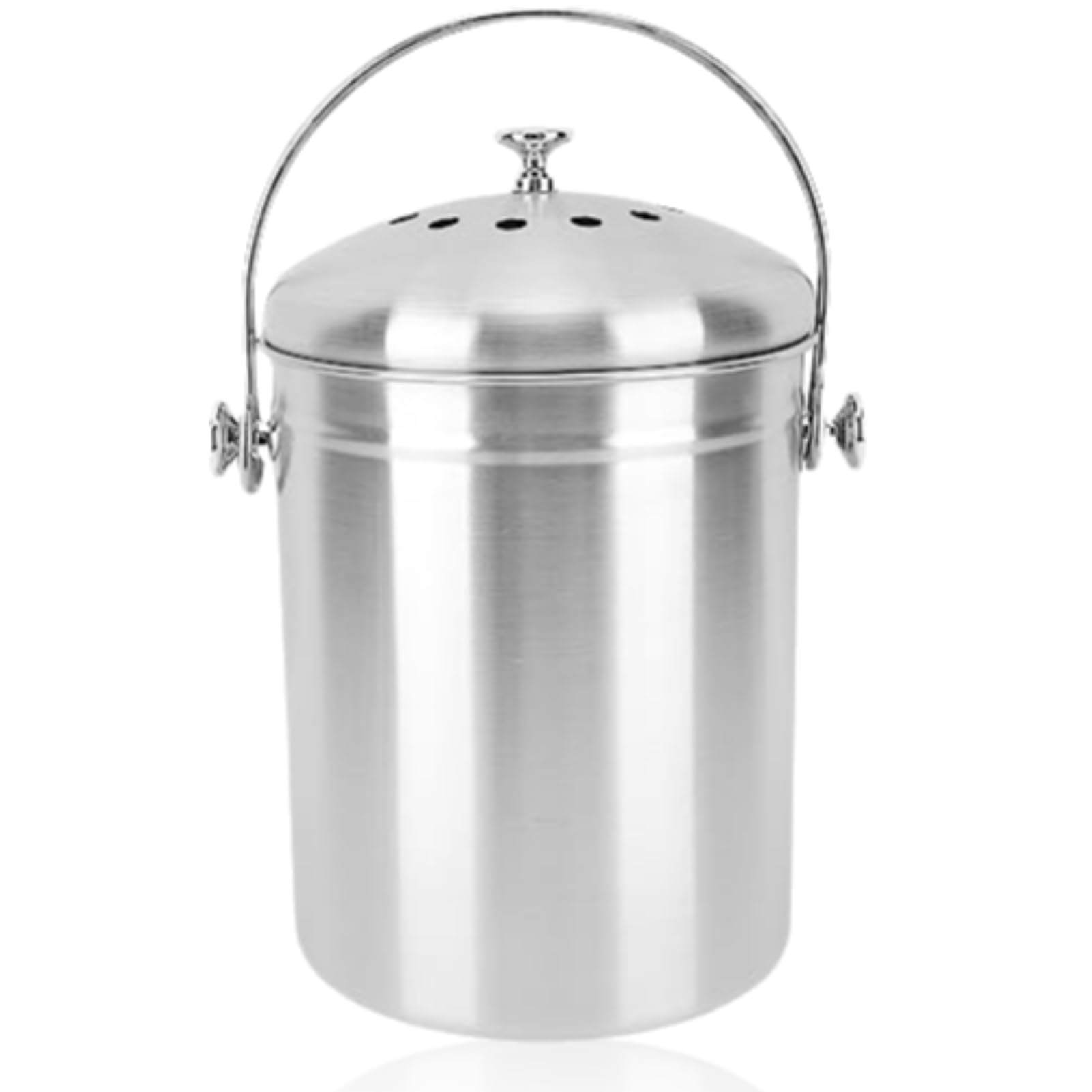 Compost Bin, Kitchen Compost Bin Countertop Compost Bin Stainless Steel ...