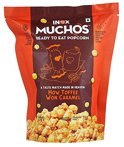 Inox Muchos Popcorn - Toffee Caramel, 70g Pouch : Amazon.in: Grocery ...