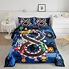 Amazon.com: Twin Size Comforter Sets for Boys Kids,Racing Car Bedding ...