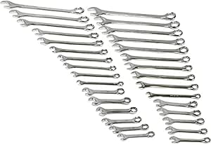 Rolson 46895 32 pc Combination Spanner Set : Amazon.co.uk: DIY & Tools