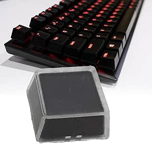 10Pcs/set Transparent Keycaps Double-layer Keycaps Shell Clips Switch ...