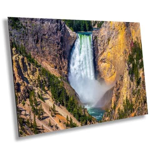 Amazon.com: Waterfall Symphony Wall Art - Lower Falls of the ...