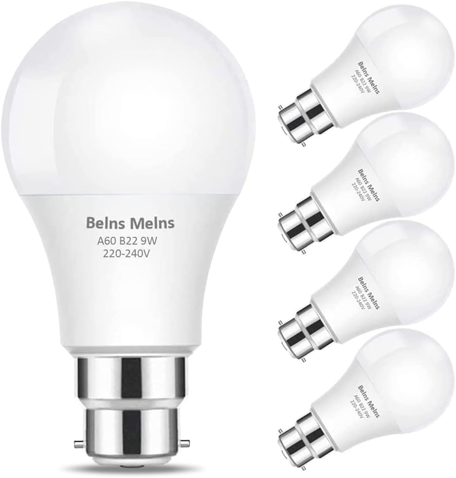 JCB LED 10 X 10 Watt Bayonet Cap GLS Lamp Daylight 6500K 60W ...