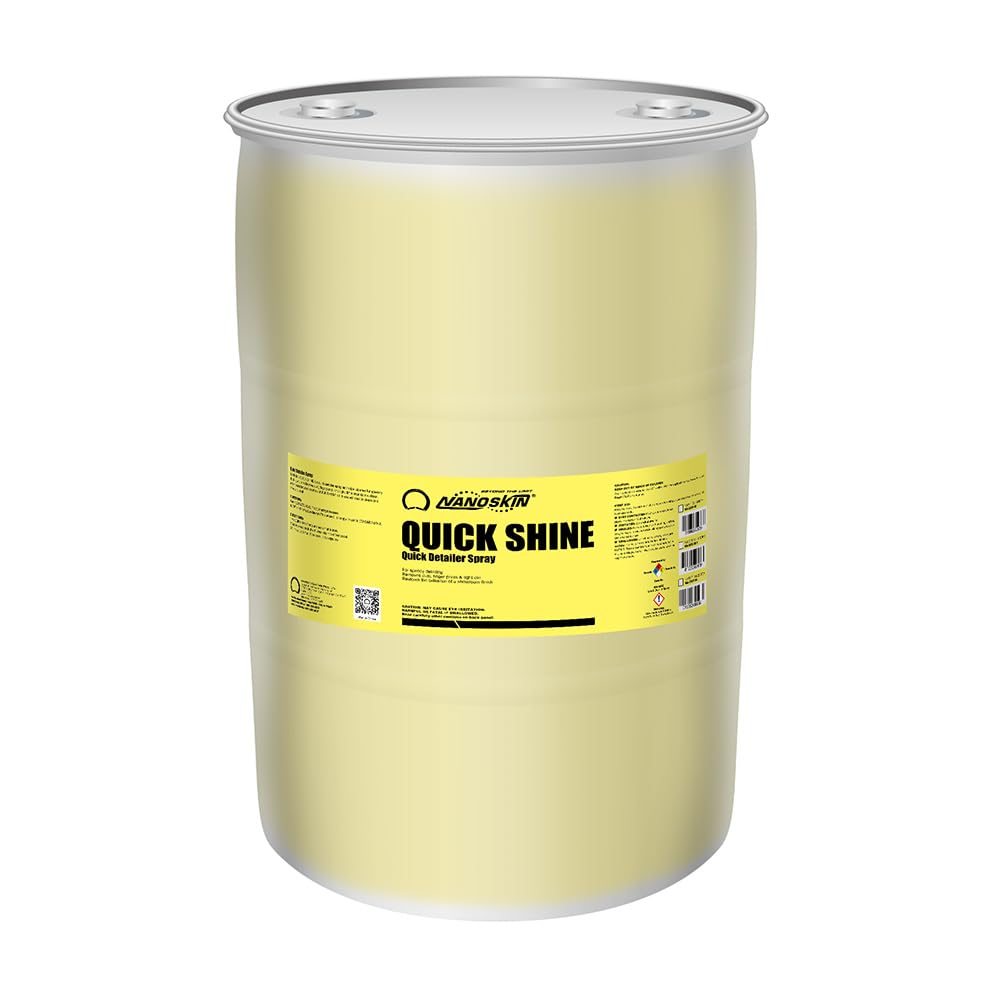 Nanoskin QUICK SHINE Quick Detail Spray 55 Gallons - Waterless Detailer ...