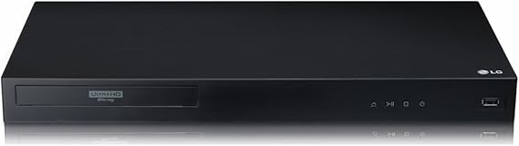 LG UBK80 4K Ultra HD HDR Blu-ray Player, Black : Amazon.co.uk ...