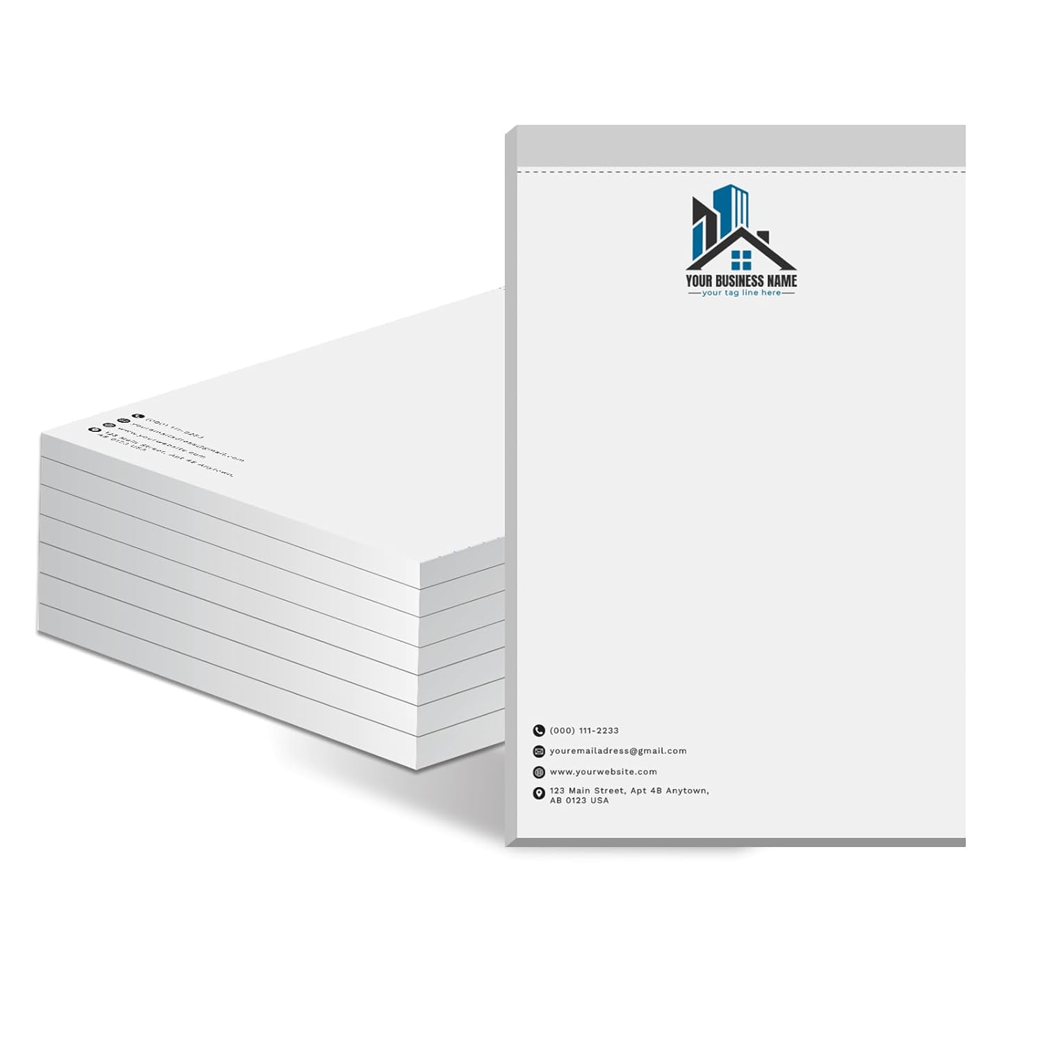 MODERN CREATORS Custom 8.5 x 11 Legal Pads – Personalized Notepads for ...