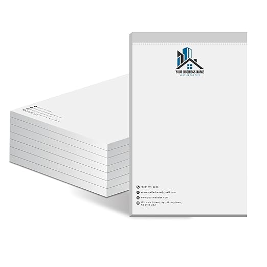 MODERN CREATORS Custom 8.5 x 11 Legal Pads – Personalized Notepads for ...