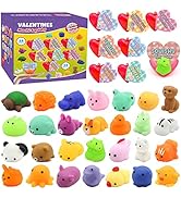Amazon.com: SURCVIO 28 Pack Valentine Mochi Squishies Gifts for Kids ...