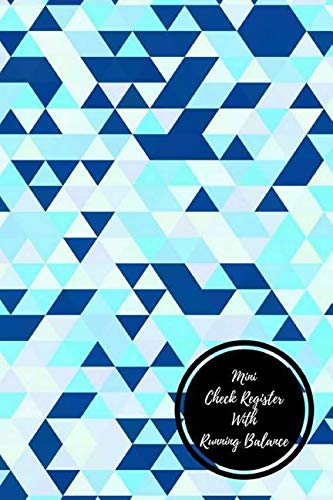 Mini Check Register with Running Balance: Check Log | Amazon.com.br