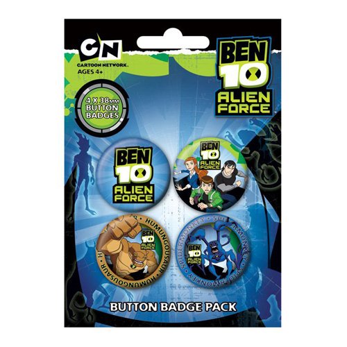 Ben 10 - Button Set Alien Force : Amazon.fr: CD et Vinyles}