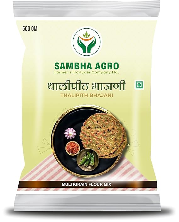Sambha Agro Thalipeeth Bhajani Multigrain Mix for Healthy and Tasty ...