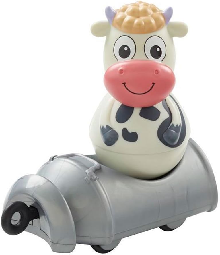 Weebledown Farm Wobbly Figure and Mini Vehicle Daisy the Cow : Amazon ...