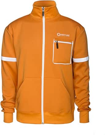 Amazon.com: Portal 2 Aperture Science Test Subject Premium Track Jacket ...