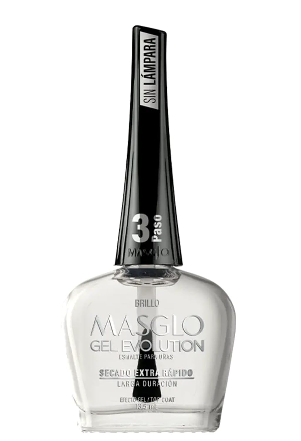 MASGLO GEL EVOLUTION – Esmalte de uñas efecto gel, sin lámpara UVLed, duración hasta 12 días, 3 ...