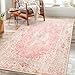 Amazon.com: Castage Pink Rug 3x5,Washable Area Rugs for Bedroom Living ...