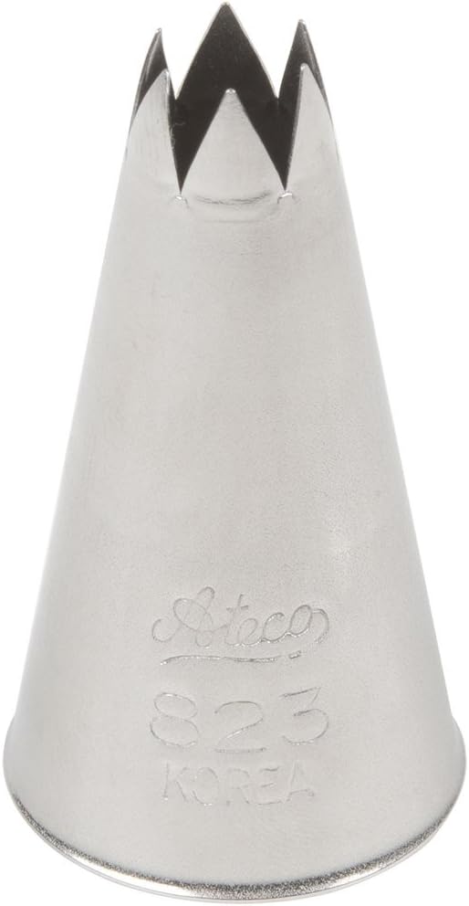 Amazon.com: Ateco # 824 - Open Star Pastry Tip .38'' Opening Diameter ...