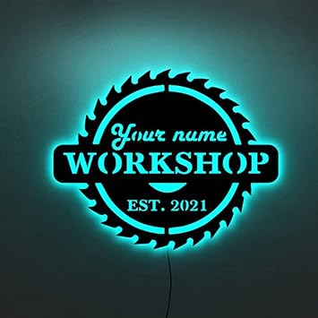 Custom Garage Neon Sign, Garage Led Sign, Garage Led Lights ...