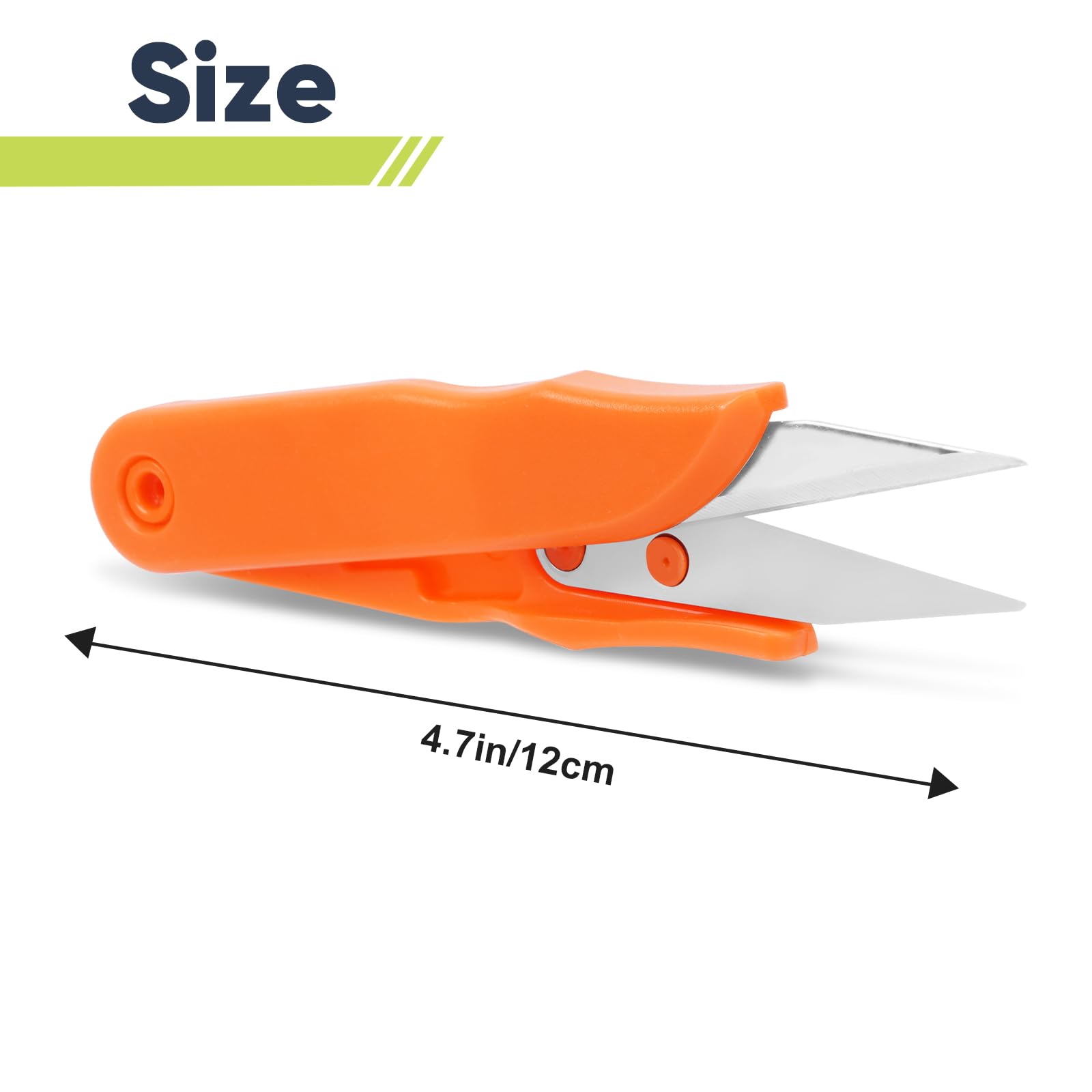 Snapklik.com : 12 Pack Thread Snips For Cutting, Thread Cutter Yarn ...