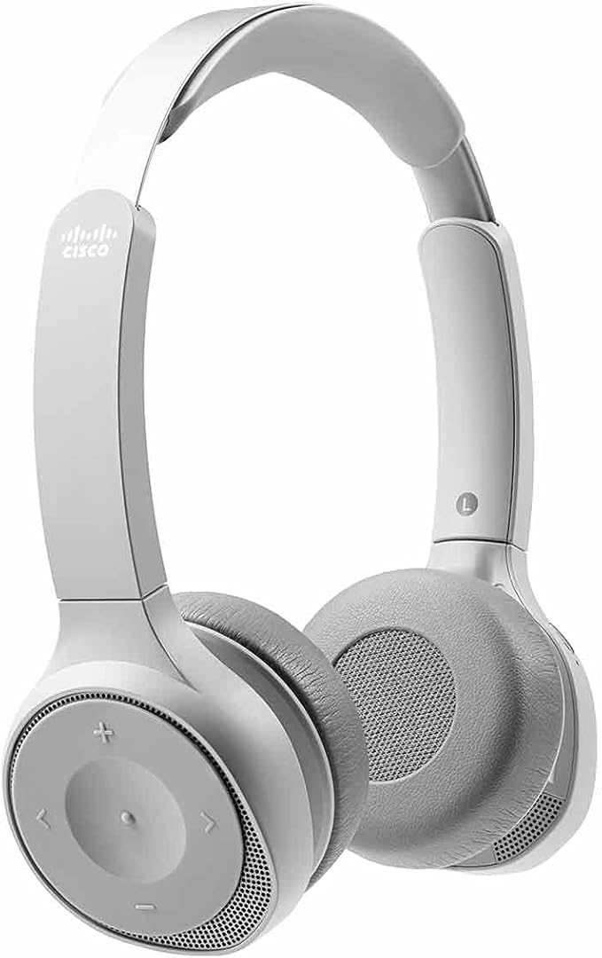 Amazon.com: Cisco Headset 730, Wireless Dual On- Ear Bluetooth Headset ...