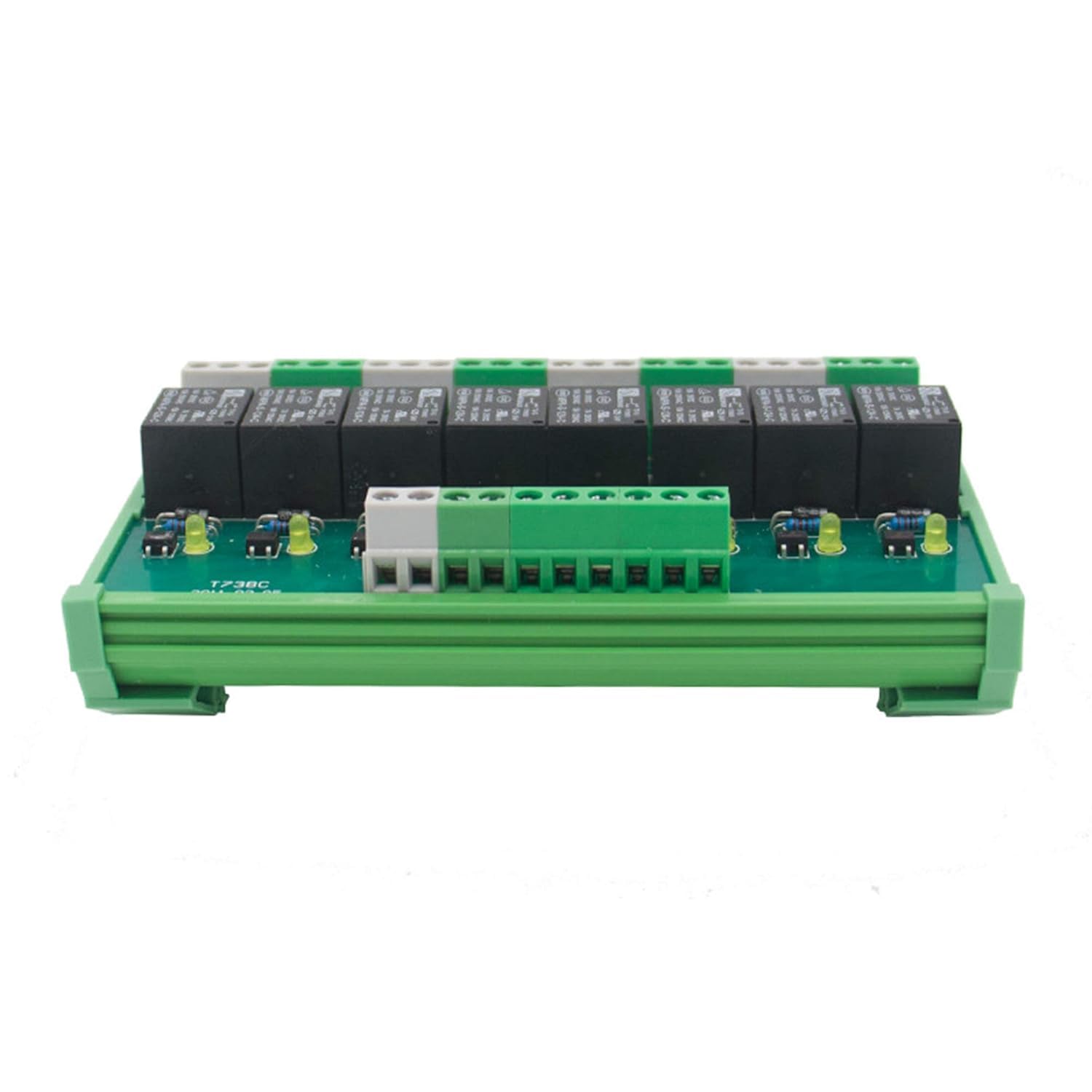Snapklik.com : 8 Channel Relay Module AC/DC 12V PLC Relay