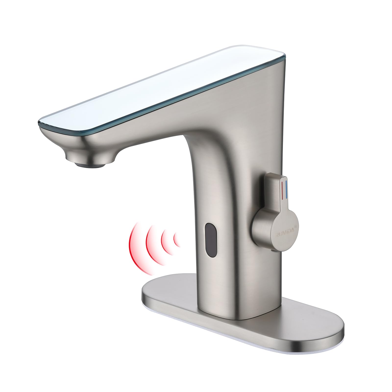 RUVIDA Touchless Bathroom Sink Faucets, Infrared Sensing Sink Faucets ...