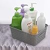 Readsky Plastic Storage Baskets Sets for Organizing, Grey Basket ...