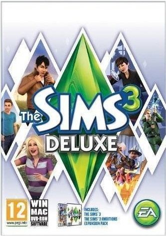 The Sims 3 Deluxe (includes Sims 3 & Sims 3 Ambitions) - (MAC DVD) (PC ...