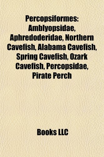 Percopsiformes: Amblyopsidae, Aphredoderidae, Northern Cavefish ...