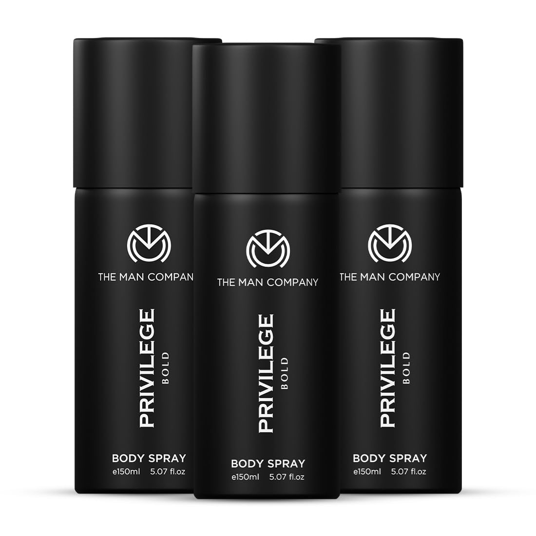 Buy The Man Company Privilege Bold Deodorant for Men -150ml, Pack of 3 | Premium Body Spray ...