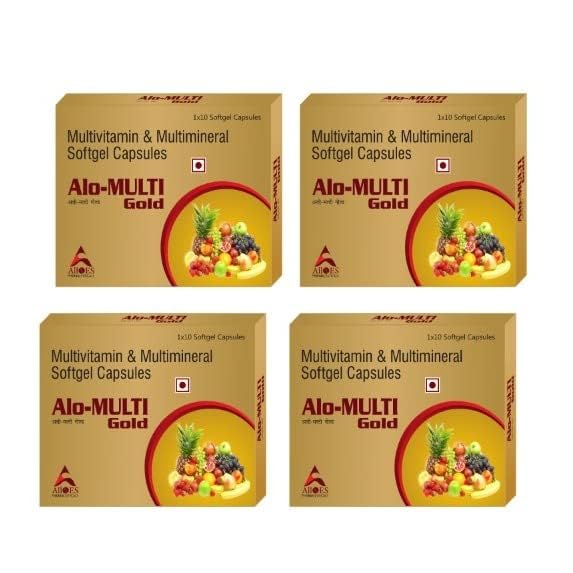 BODY & WELLNESS Multi Gold Multivitamin & Multimineral Softgel Capsule ...