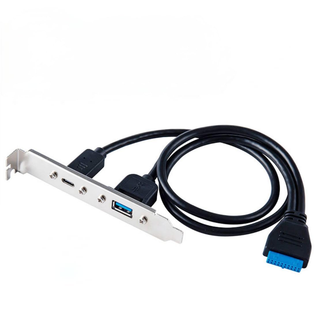 Amazon.com: ChenYang USB 3.0 Front Panel Header 19/20Pin to USB C & USB ...